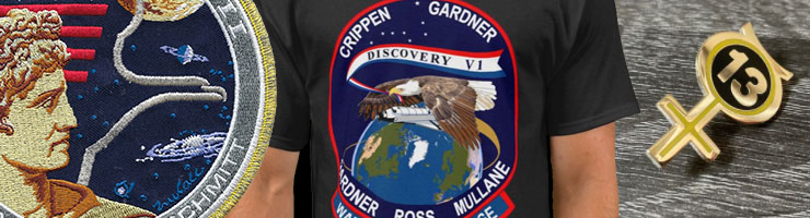 Nasa Challenger Patches Michelangelo